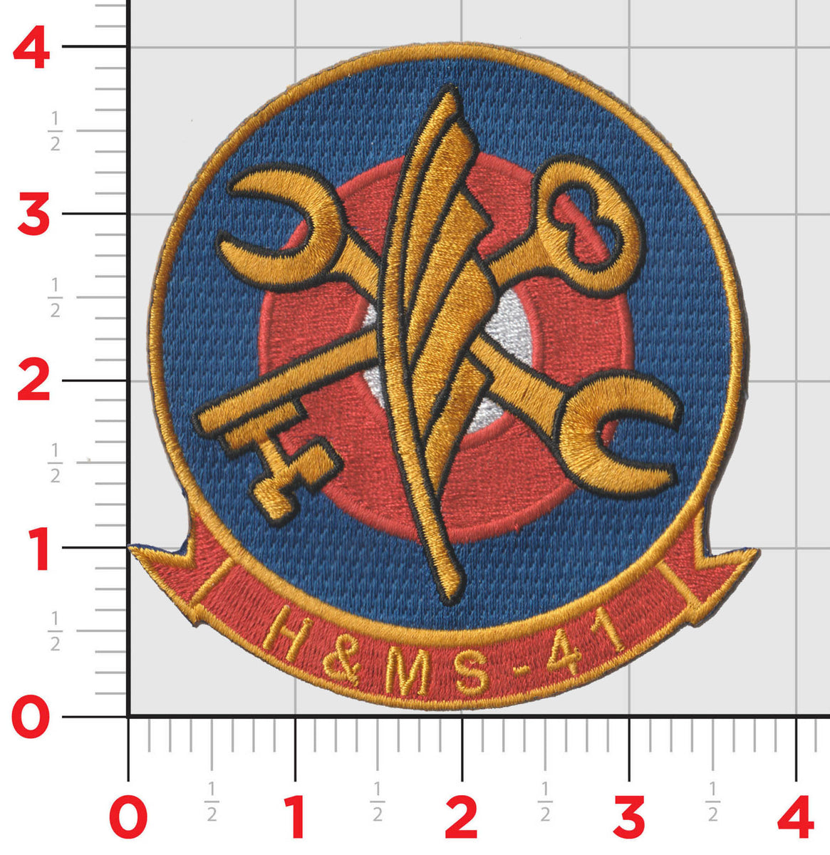 Buy Officially Licensed USMC H&MS- Patch | MarinePatches.com ...