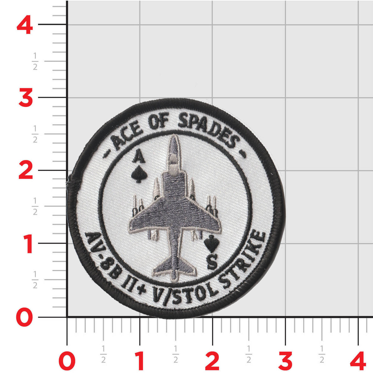 Buy Official VMA-231 Ace of Spades Patch | MarinePatches.com ...