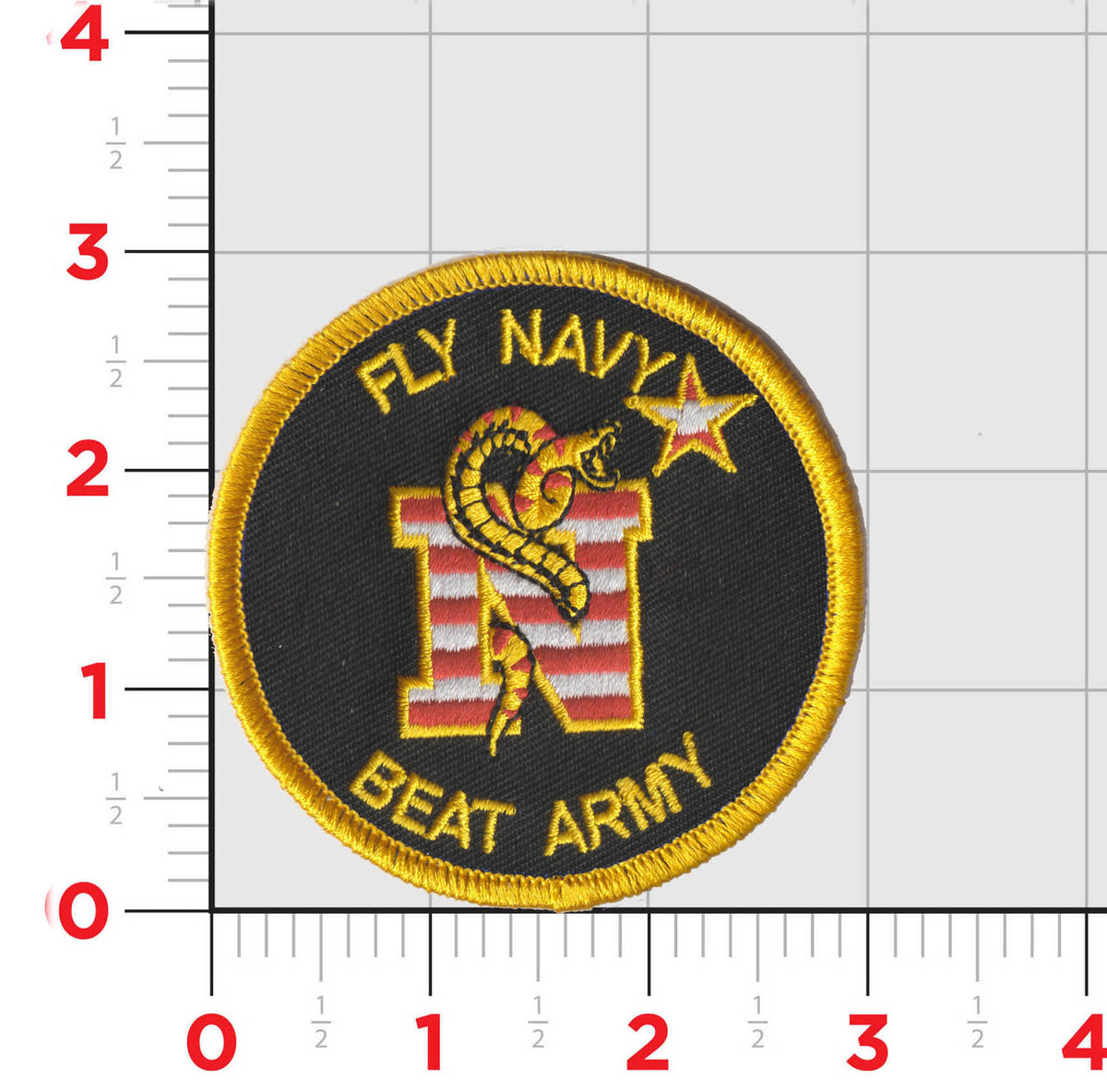 Buy Officially Licensed Fly Navy B Patch | MarinePatches.com ...