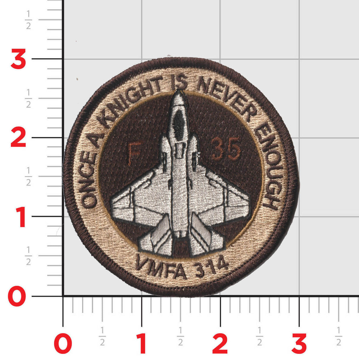 Buy Official VMFA-314 Black Knight Patch | MarinePatches.com ...