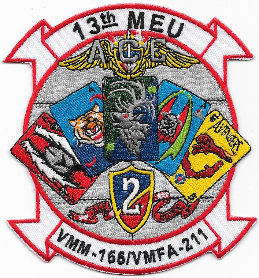 Buy Official VMM-166/VMFA-211 ACE Patch | MarinePatches.com ...