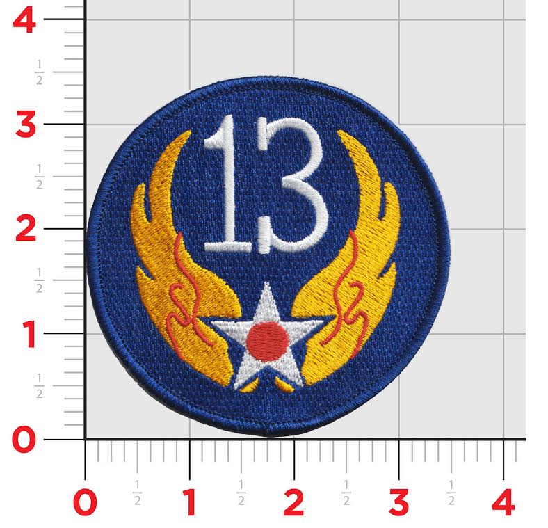 Buy 13th Air Force Patch | MarinePatches.com – MarinePatches.com ...