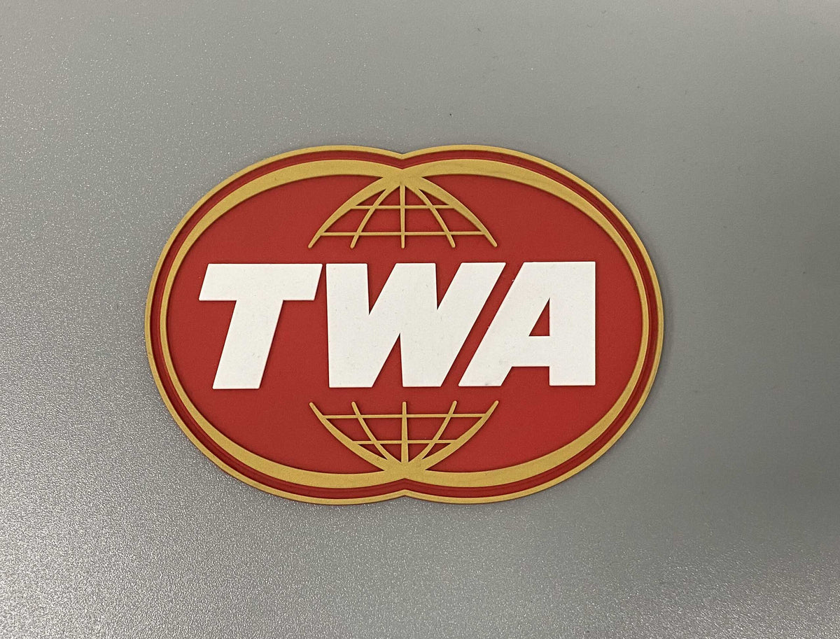 Buy TWA Trans World Airways PVC Pa Patch | MarinePatches.com ...