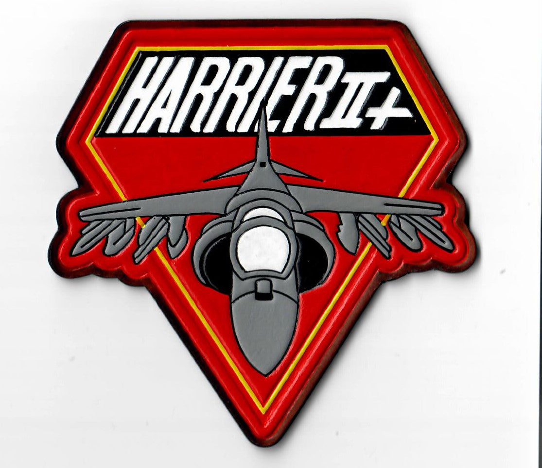 Buy AV-8 Harrier II+ Leather Patch | MarinePatches.com – MarinePatches ...