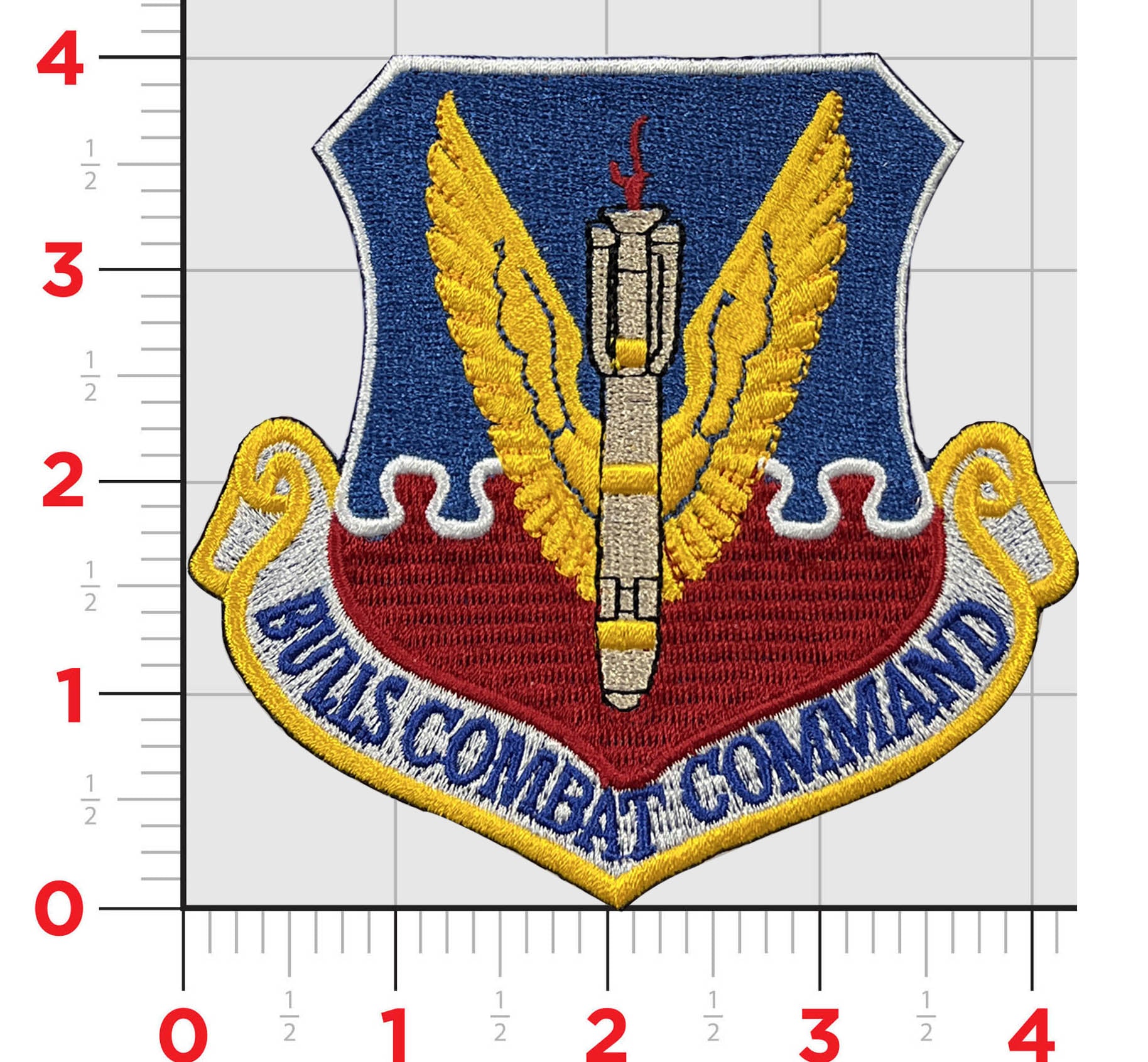 Buy Official USAF 17th ATKS Bulls Patch | MarinePatches.com ...