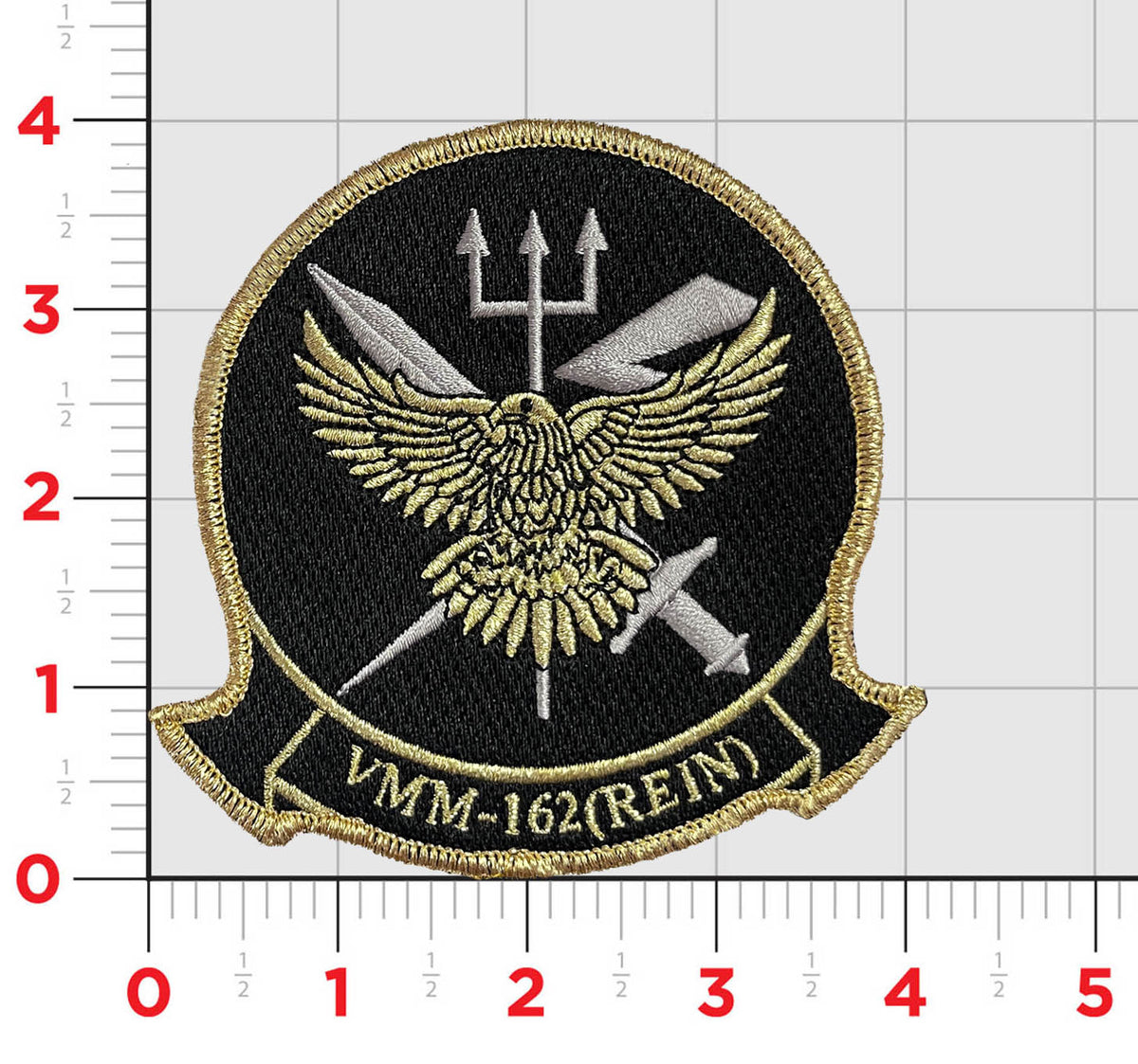 Official VMM-162 Golden Eagles 26th MEU Deployment Patch ...