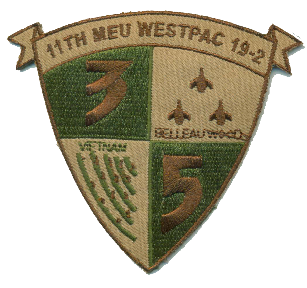 Buy Officially Licensed USMC 3rd B Patch | MarinePatches.com ...