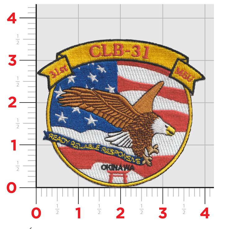 Buy Officially Licensed USMC 31st Patch | MarinePatches.com ...