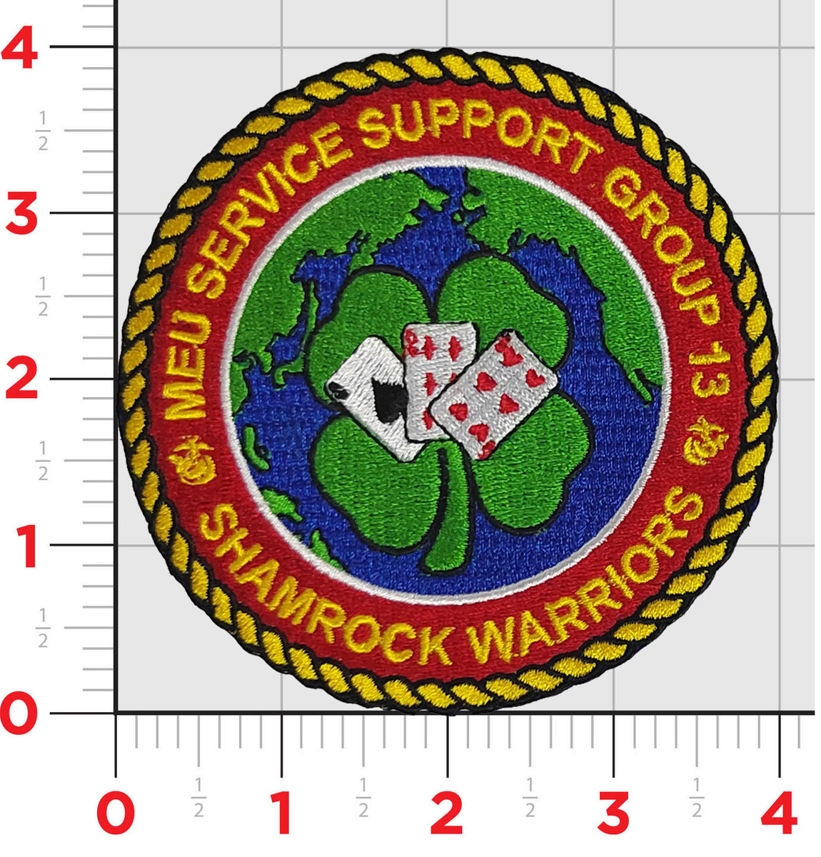 Officially Licensed 13th MEU Service Support Group SSG Patch ...