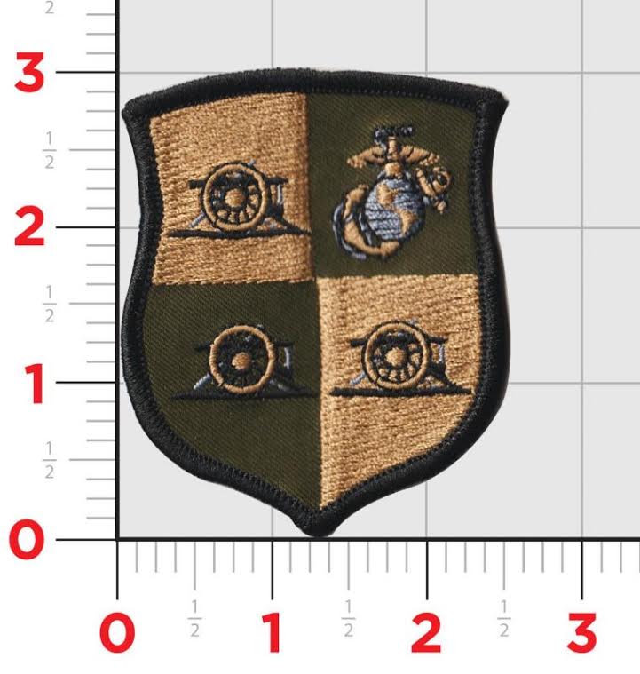 Buy Officially Licensed USMC 3rd B Patch | MarinePatches.com ...