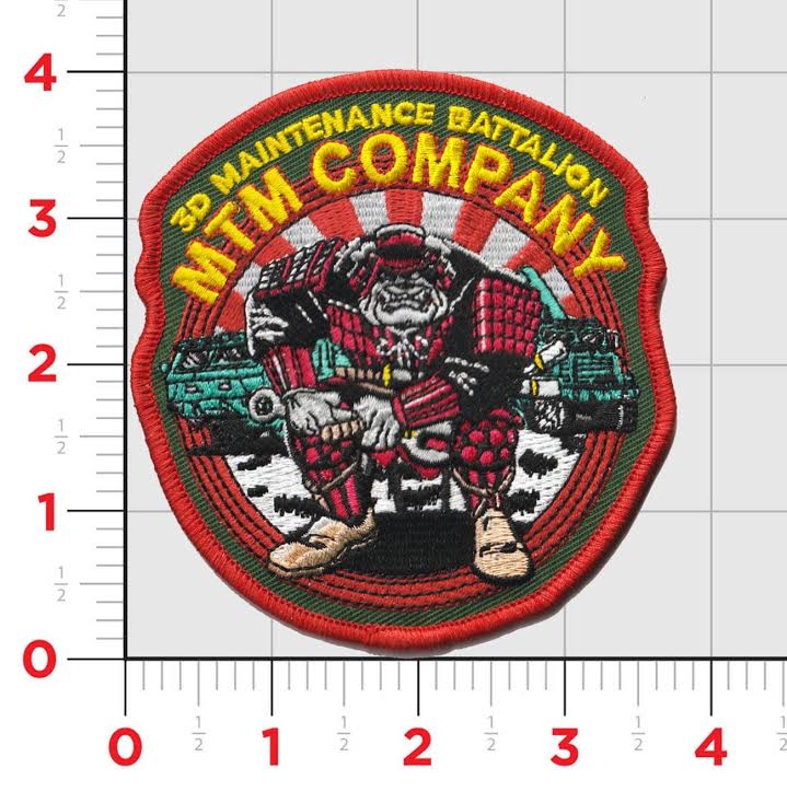 Buy 3rd Maintenance Battalion MTM Patch | MarinePatches.com