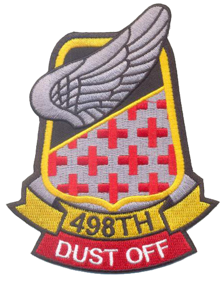 US Army 498th Medivac Patch with "Dust Off" Tab – MarinePatches.com ...