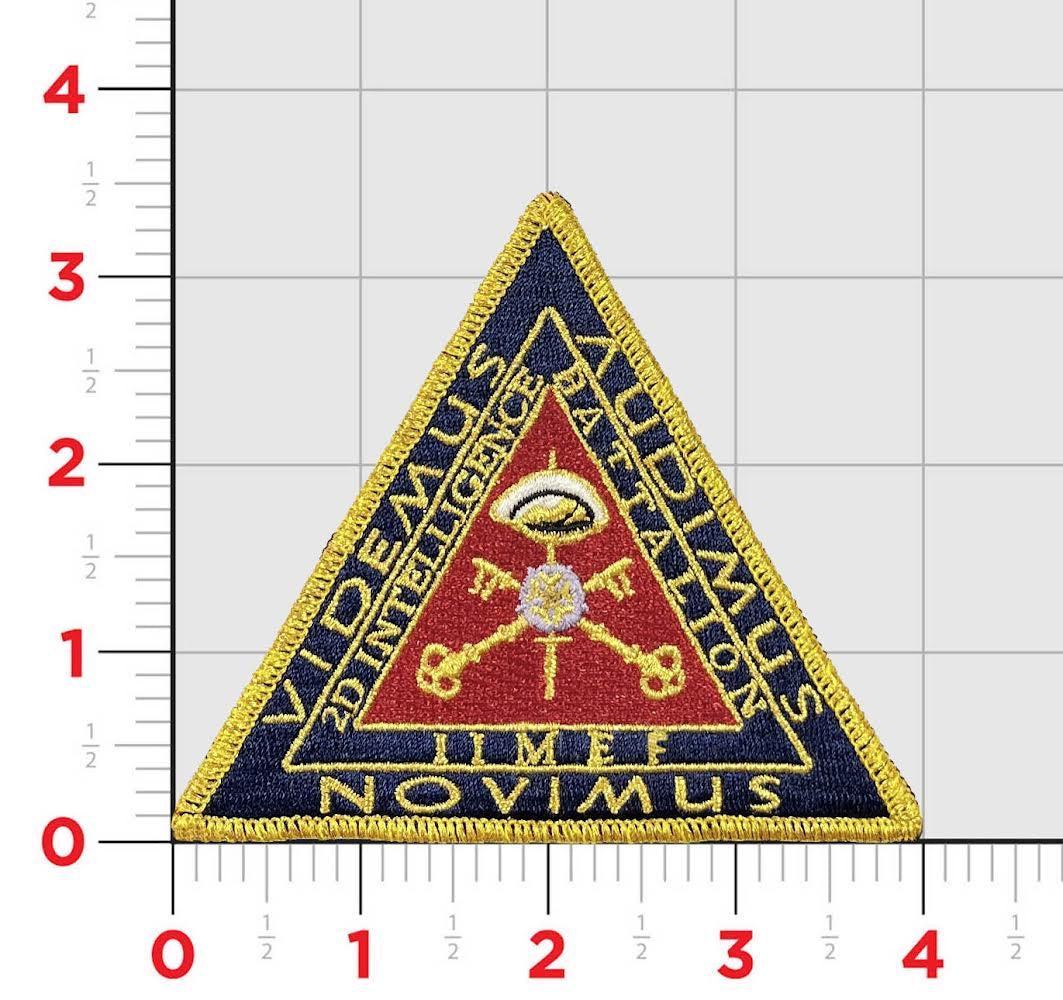 Buy 2nd Intel Battalion Patch | MarinePatches.com – MarinePatches.com ...