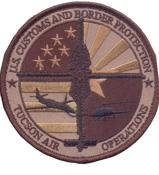 U.S. Customs and Border Protection, Tucson Air Branch Blackhawk Patch ...