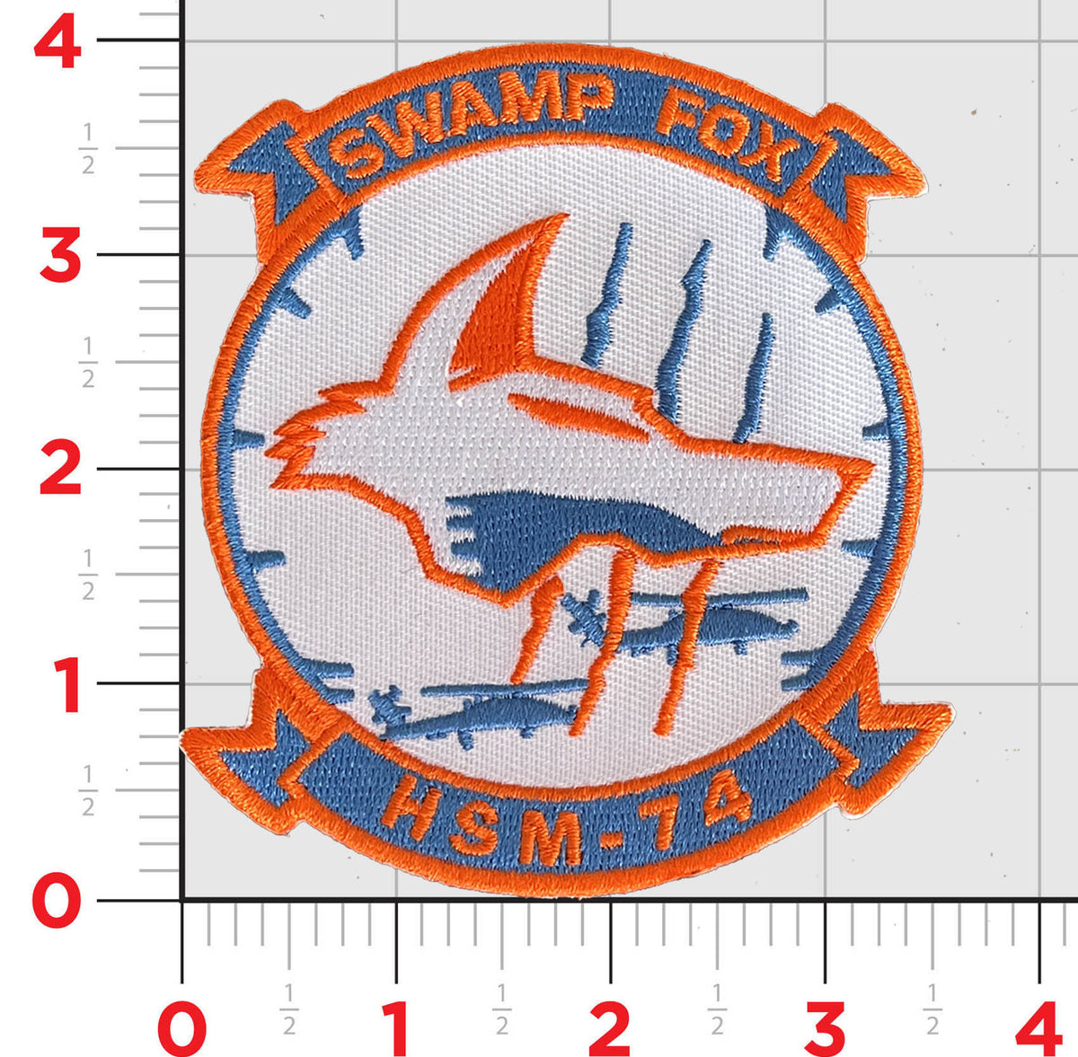 Buy Official HSM-74 Swamp Fox Ambu Patch | MarinePatches.com ...