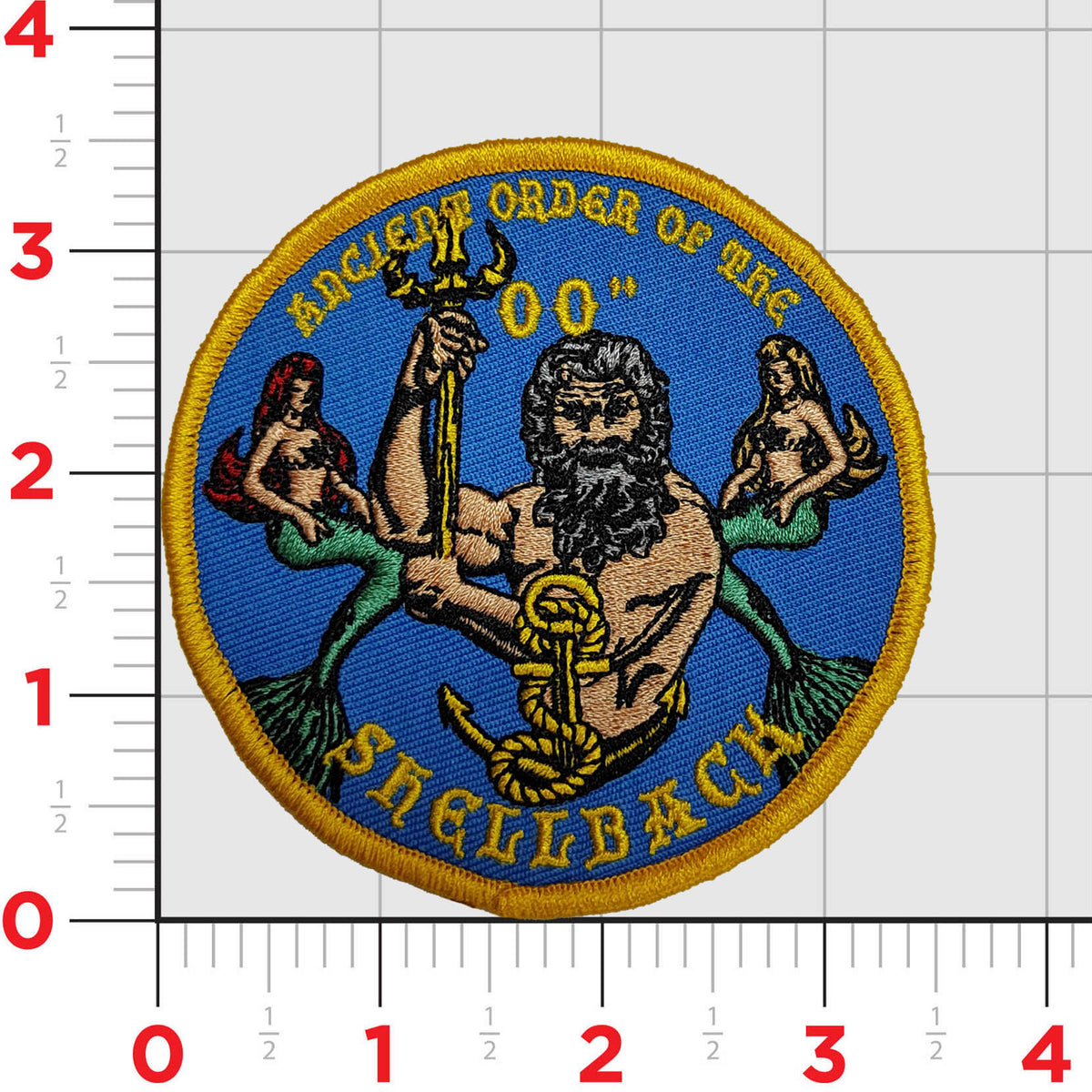 Buy Ancient Order of the Shellback Patch | MarinePatches.com ...