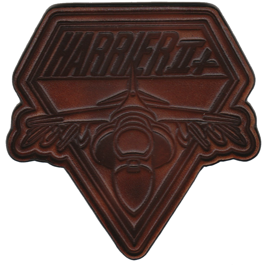 Buy AV-8 Harrier II+ Leather Patch | MarinePatches.com – MarinePatches ...