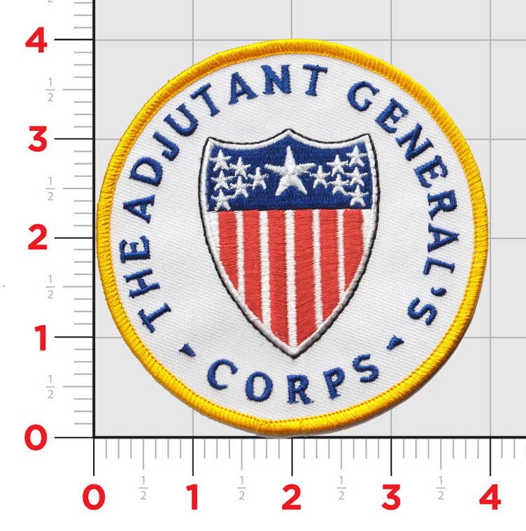 Buy US Army Adjutant General Patch | MarinePatches.com – MarinePatches ...