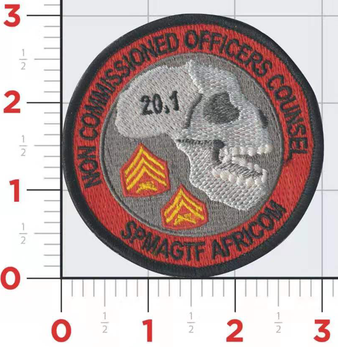 USMC NCO Counsel SPMAGTF AFRICOM Patch – MarinePatches.com - Custom ...