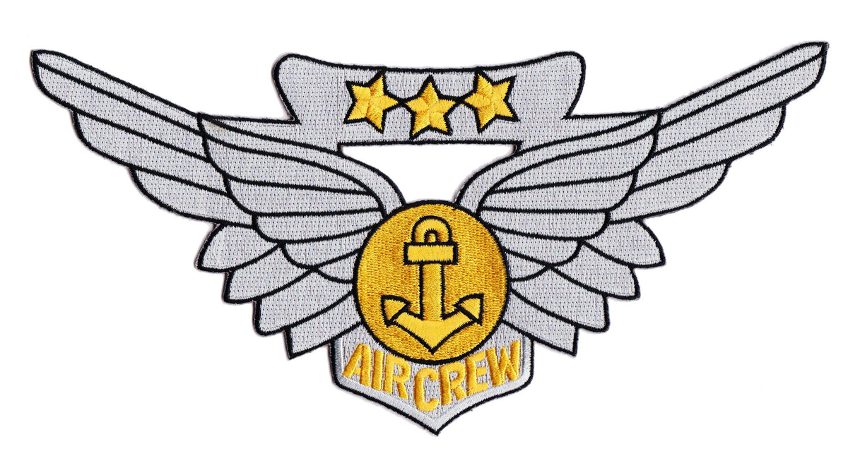 Buy Large Naval Aircrew Combat Win Patch | MarinePatches.com ...