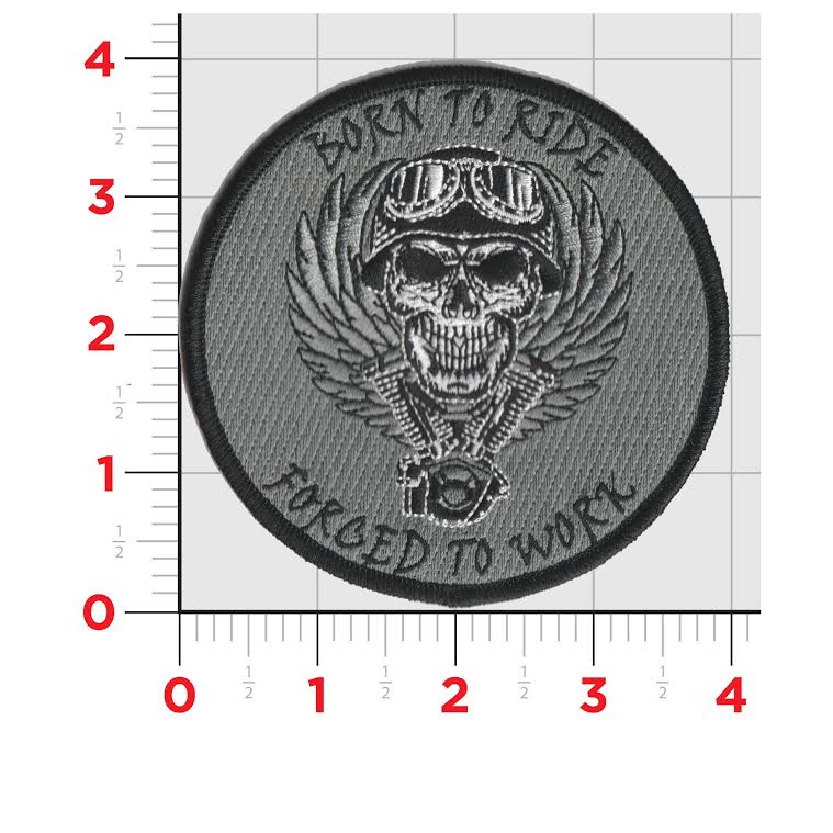 Buy Born to Ride – MarinePatches.com - Custom Patches, Military and Law ...