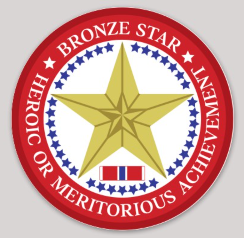 Buy Bronze Star Sticker Patch | MarinePatches.com – MarinePatches.com ...