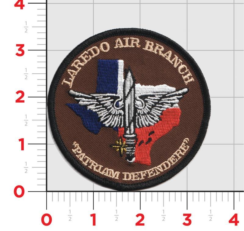 CBP Air and Marine Laredo Patch – MarinePatches.com - Custom Patches ...