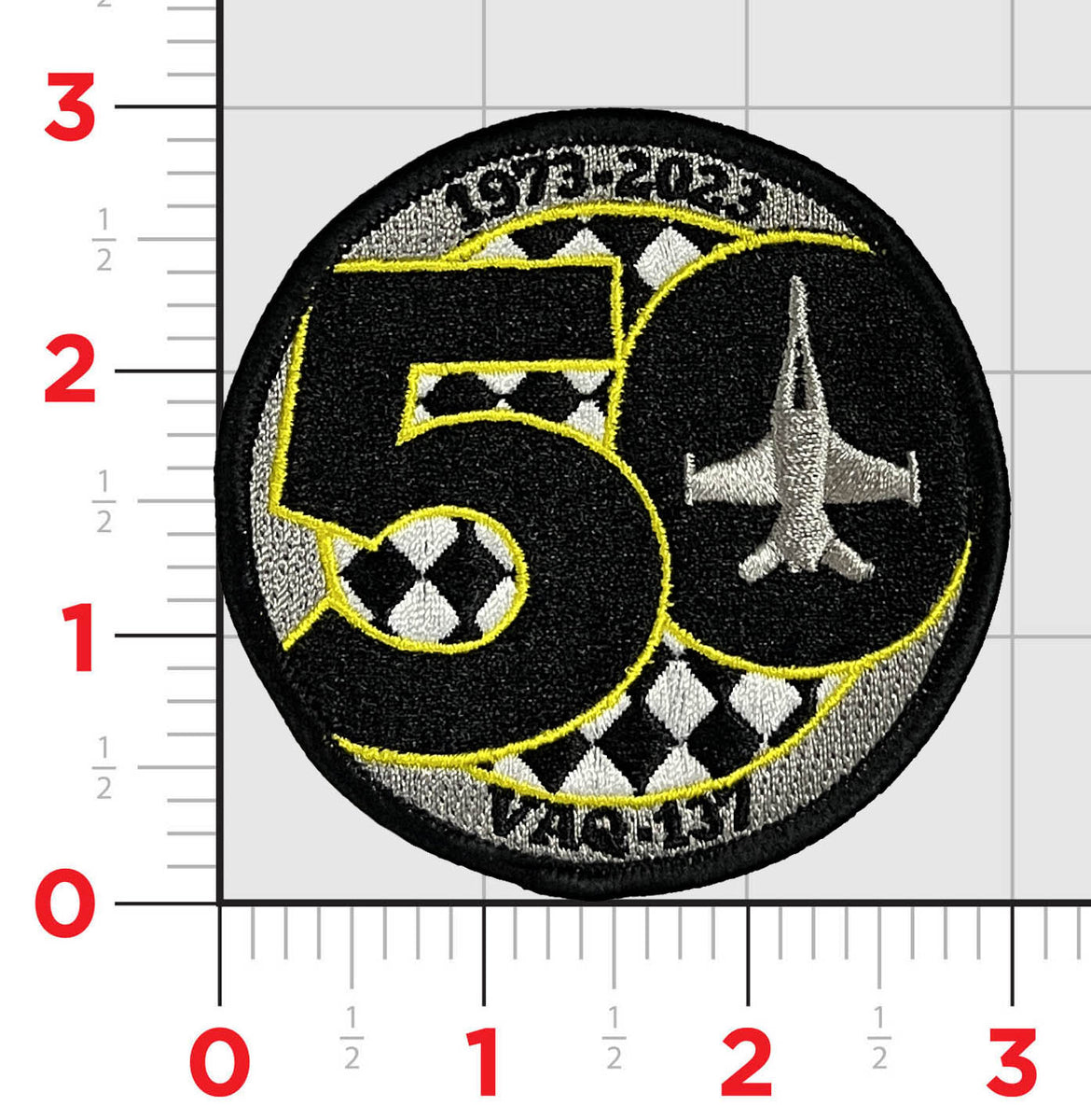 Buy Official VAQ-137 Rooks 50th An Patch | MarinePatches.com ...