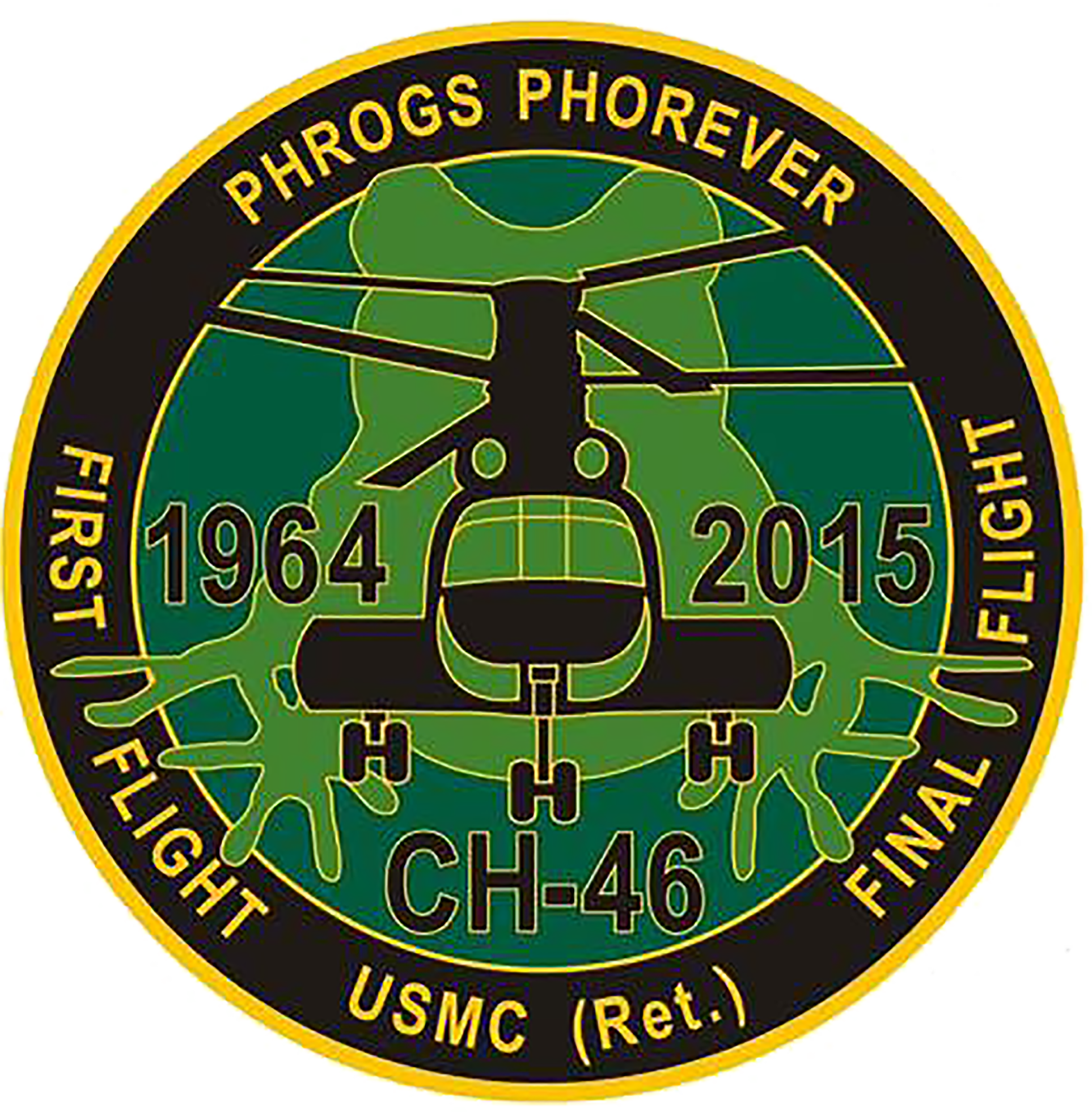 Buy Final Phrog Flight Sticker Patch | MarinePatches.com ...