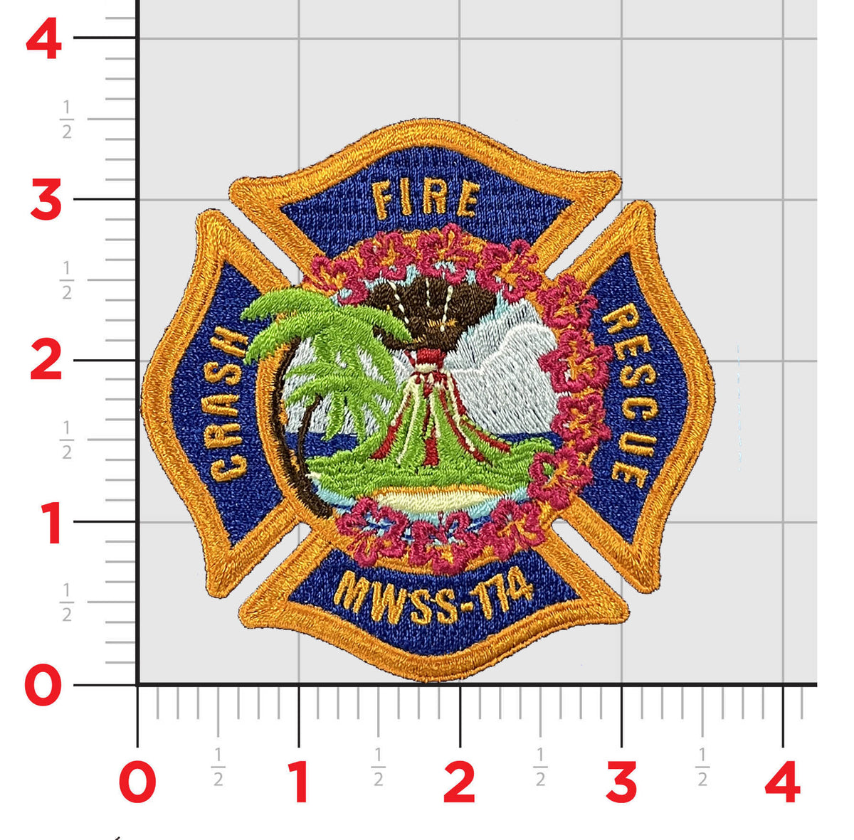 Buy Official MWSS-174 Crash Fire R Patch | MarinePatches.com ...