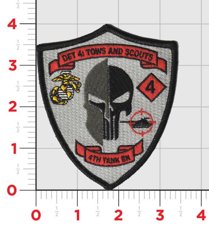 Buy Officially Licensed USMC Det 4 Patch | MarinePatches.com ...