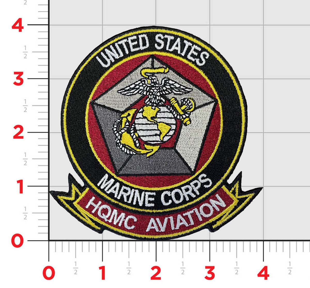 Buy Officially Licensed USMC HQMC Patch | MarinePatches.com ...