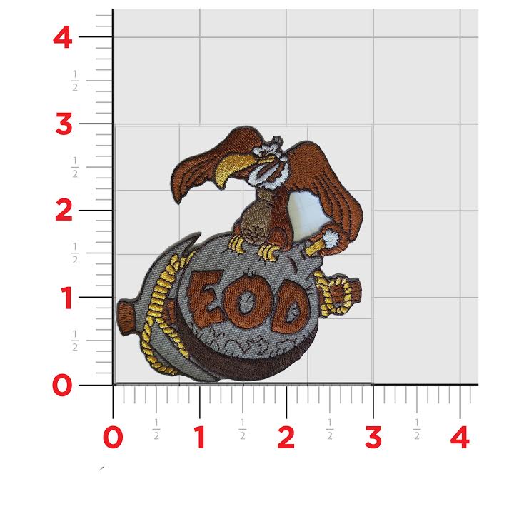 Buy EOD "Buzzard Bomb" Patch | MarinePatches.com – MarinePatches.com ...