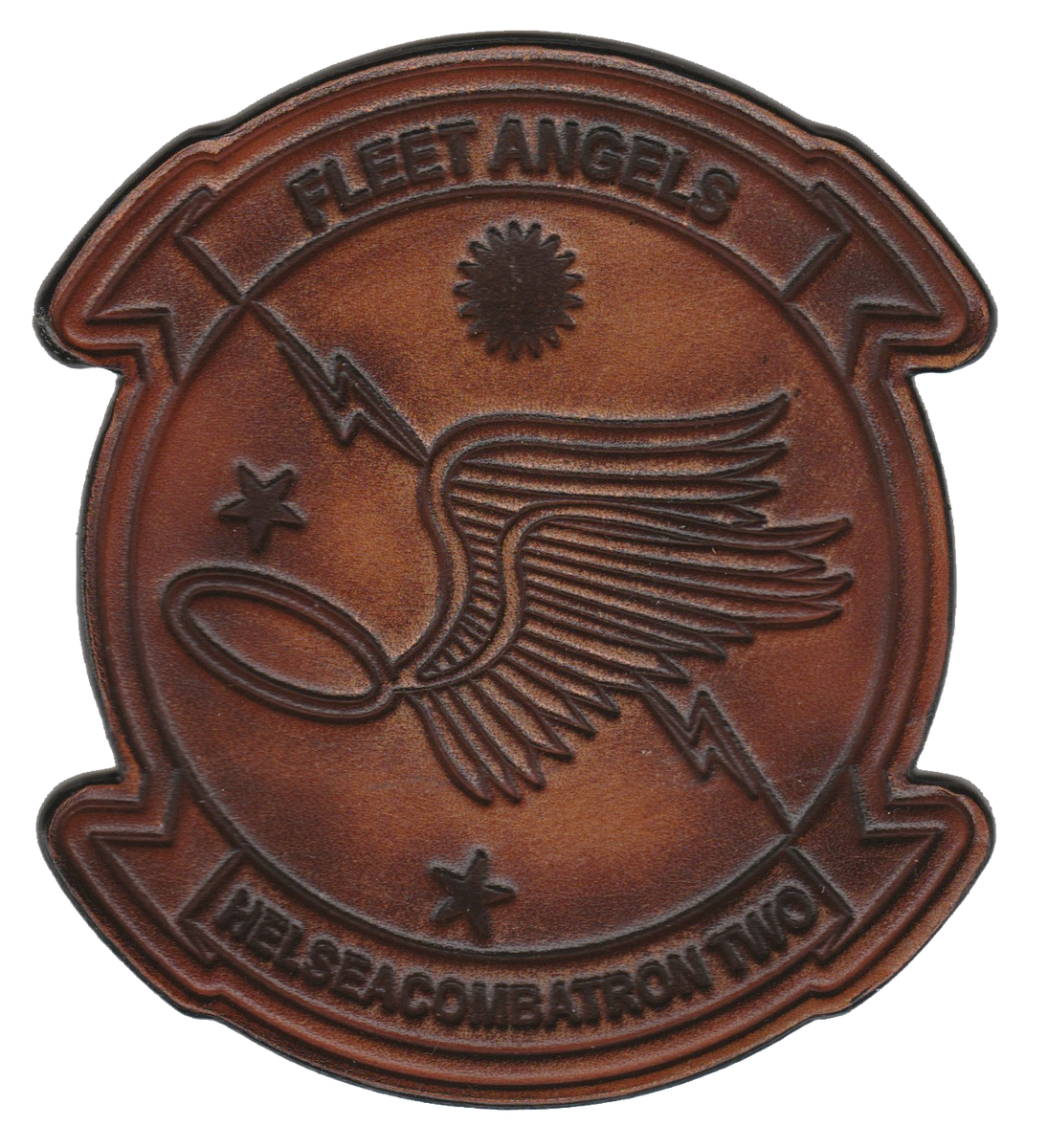 Officially Licensed HC-2 Fleet Angels Leather Patches – MarinePatches ...