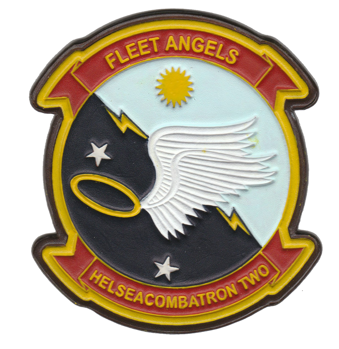 Officially Licensed HC-2 Fleet Angels Leather Patches – MarinePatches ...