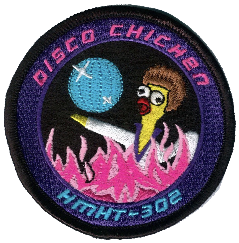 Buy Official HMHT-302 Disco Chicke Patch | MarinePatches.com