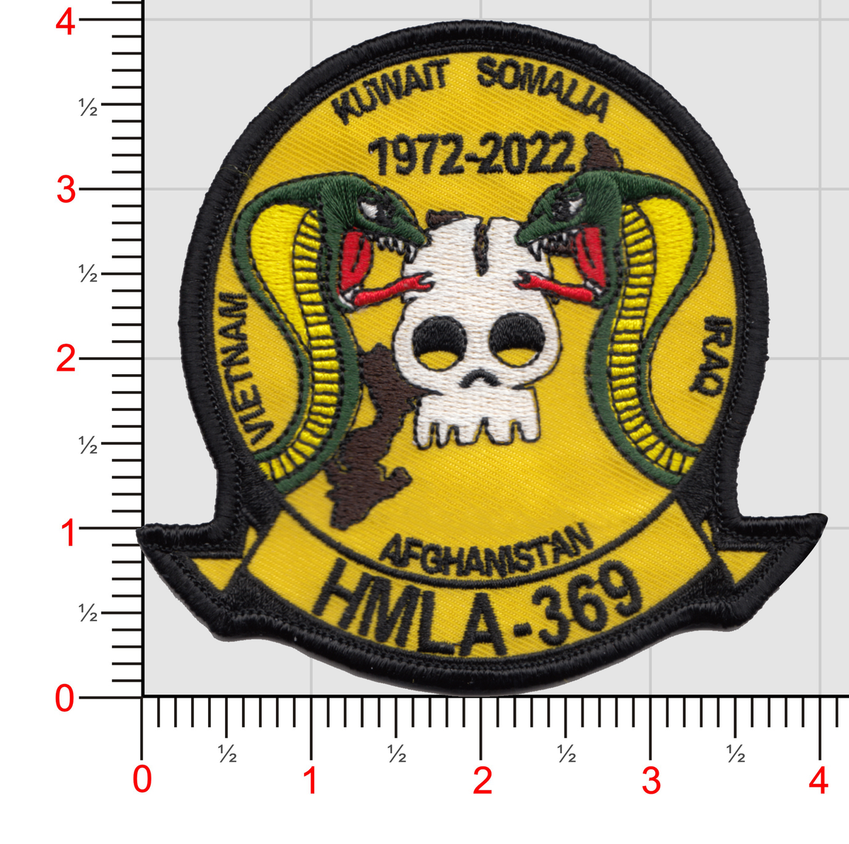 Buy Official HMLA-369 Gunfighters Patch | MarinePatches.com ...