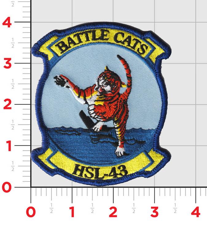 Officially Licensed HSL-43 Battle Cats Throwback Patch – MarinePatches ...