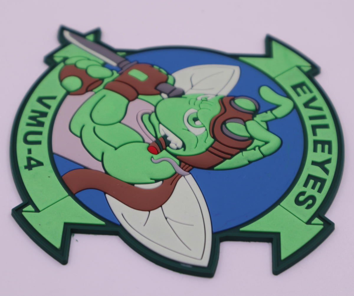 Buy Official VMU-4 Evil Eyes PVC G Patch | MarinePatches.com ...