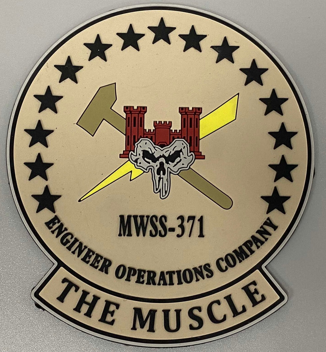 Buy Official MWSS-371 (The Muscle) Patch | MarinePatches.com ...