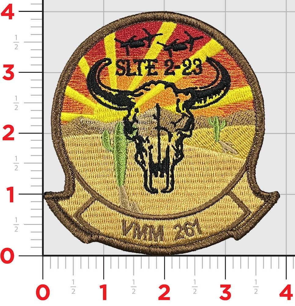 Buy Official VMM-261 SLTE 2-23 Squ Patch | MarinePatches.com ...