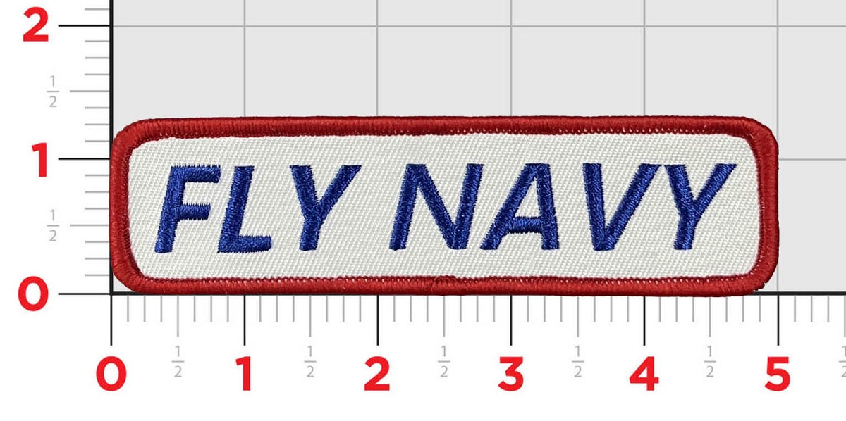 Fly Navy Patch – MarinePatches.com - Custom Patches, Military and Law ...
