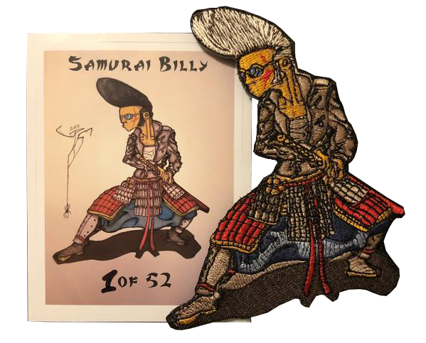 Samurai Billy Patch – MarinePatches.com - Custom Patches, Military and ...