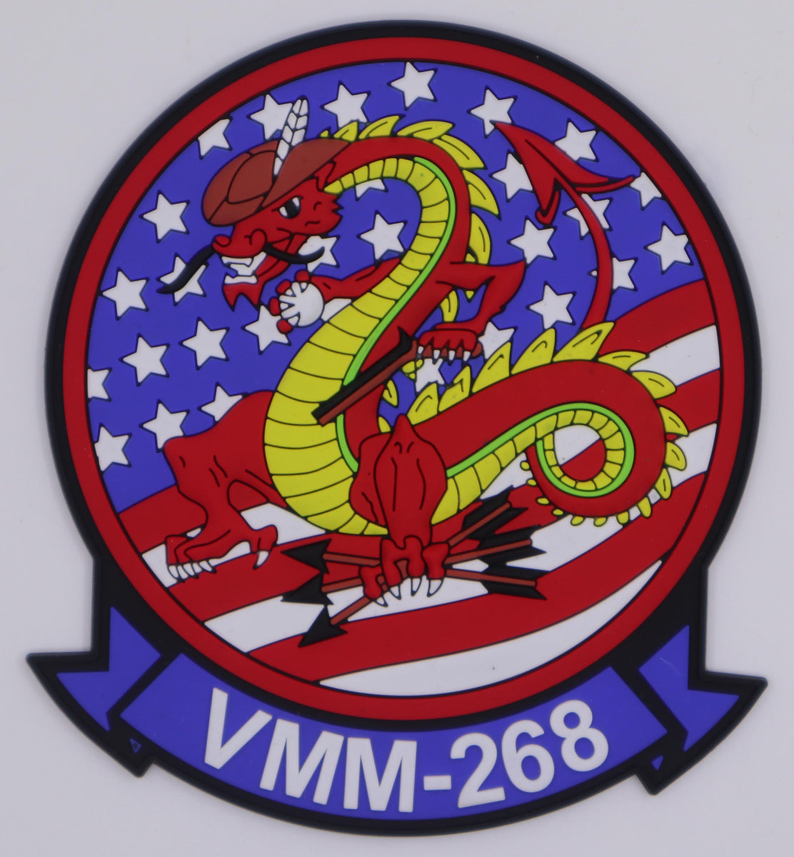 Buy Official VMM-268 Red Dragons 4 Patch | MarinePatches.com ...