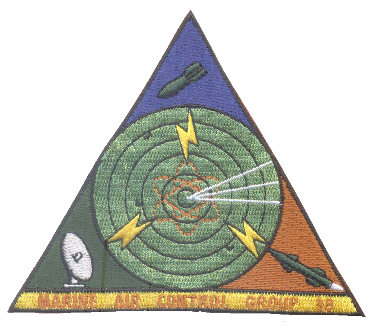 Officially Licensed Marine Air Control Group MACG-38 Patch ...
