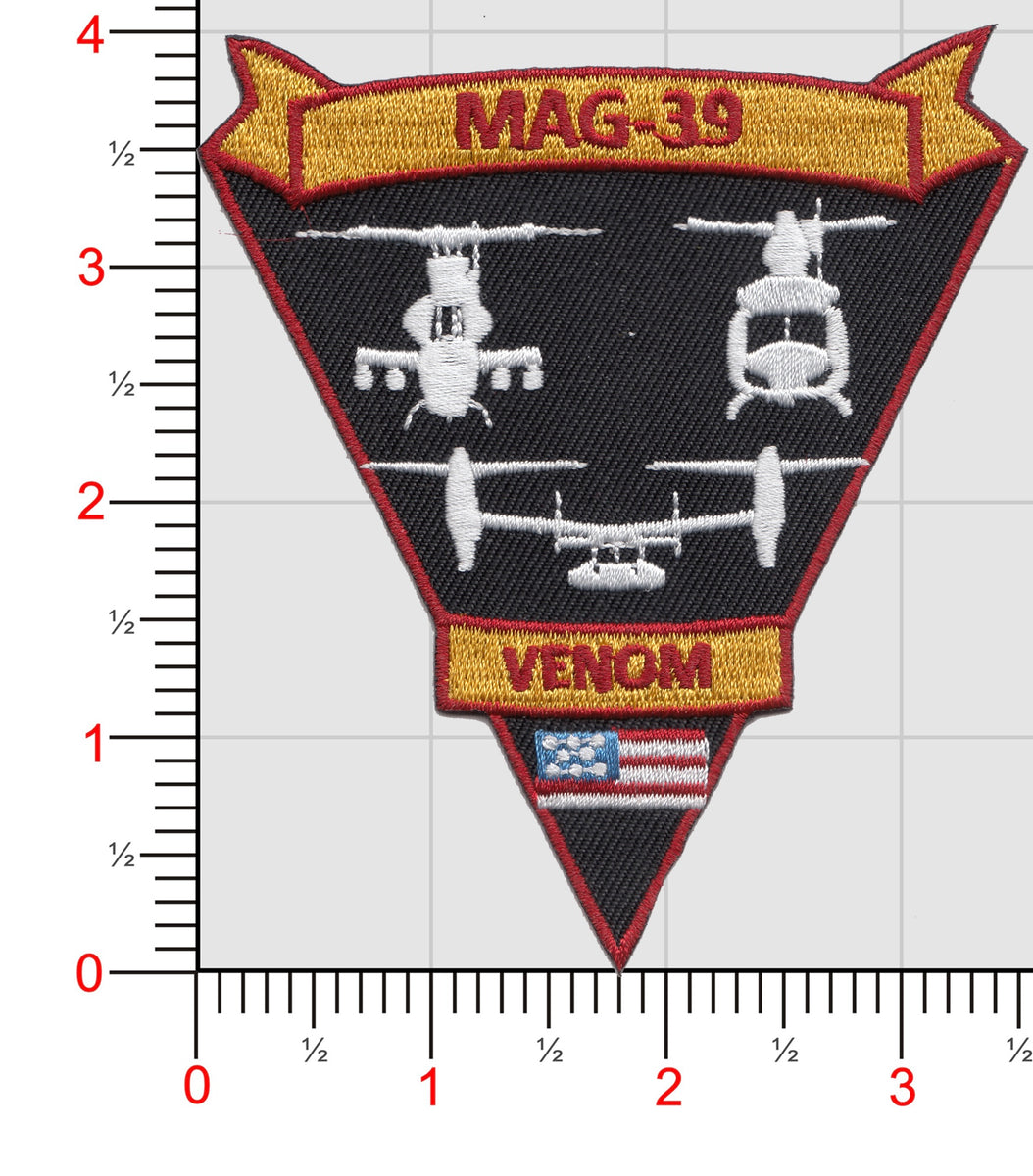 Buy Officially Licensed MAG-39 Thr Patch | MarinePatches.com ...