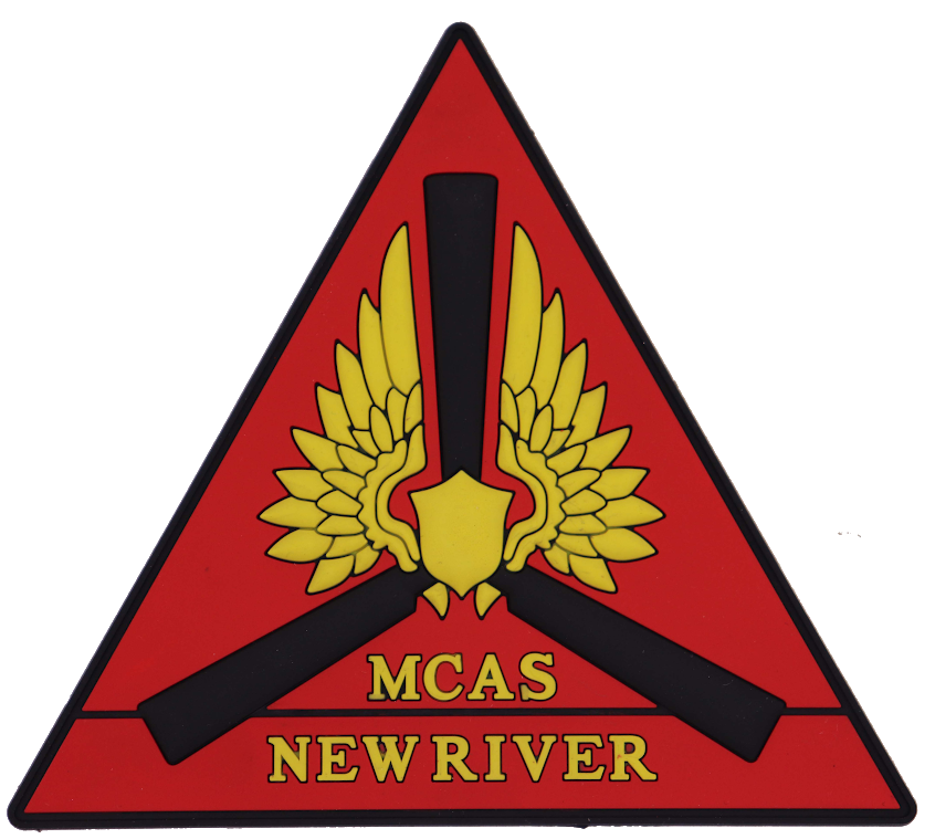 Officially Licensed MCAS New River PVC Patch – MarinePatches.com ...