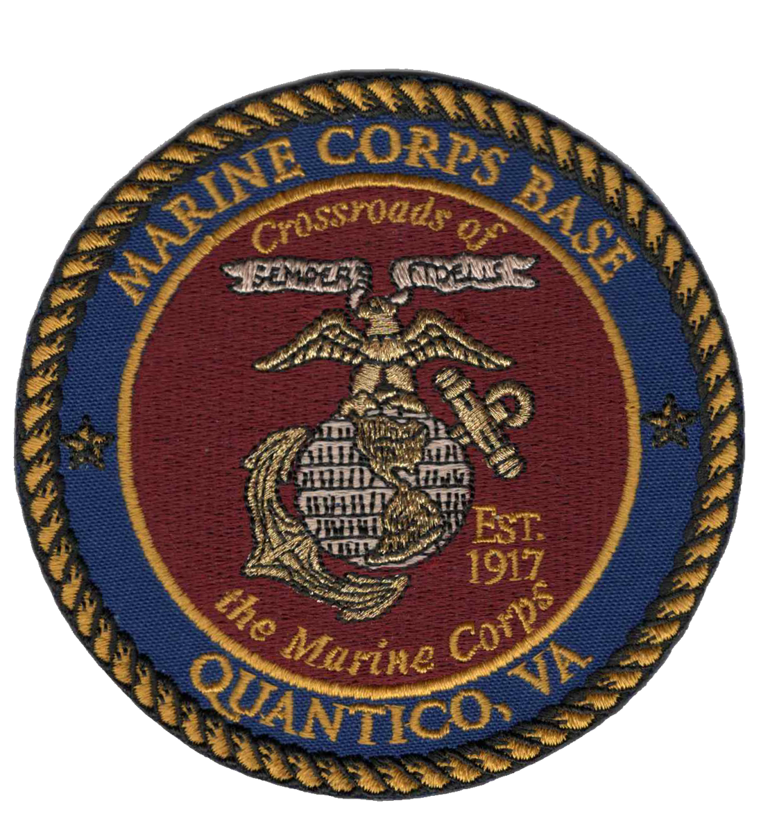 Officially Licensed USMC MCB Quantico Patches – MarinePatches.com ...