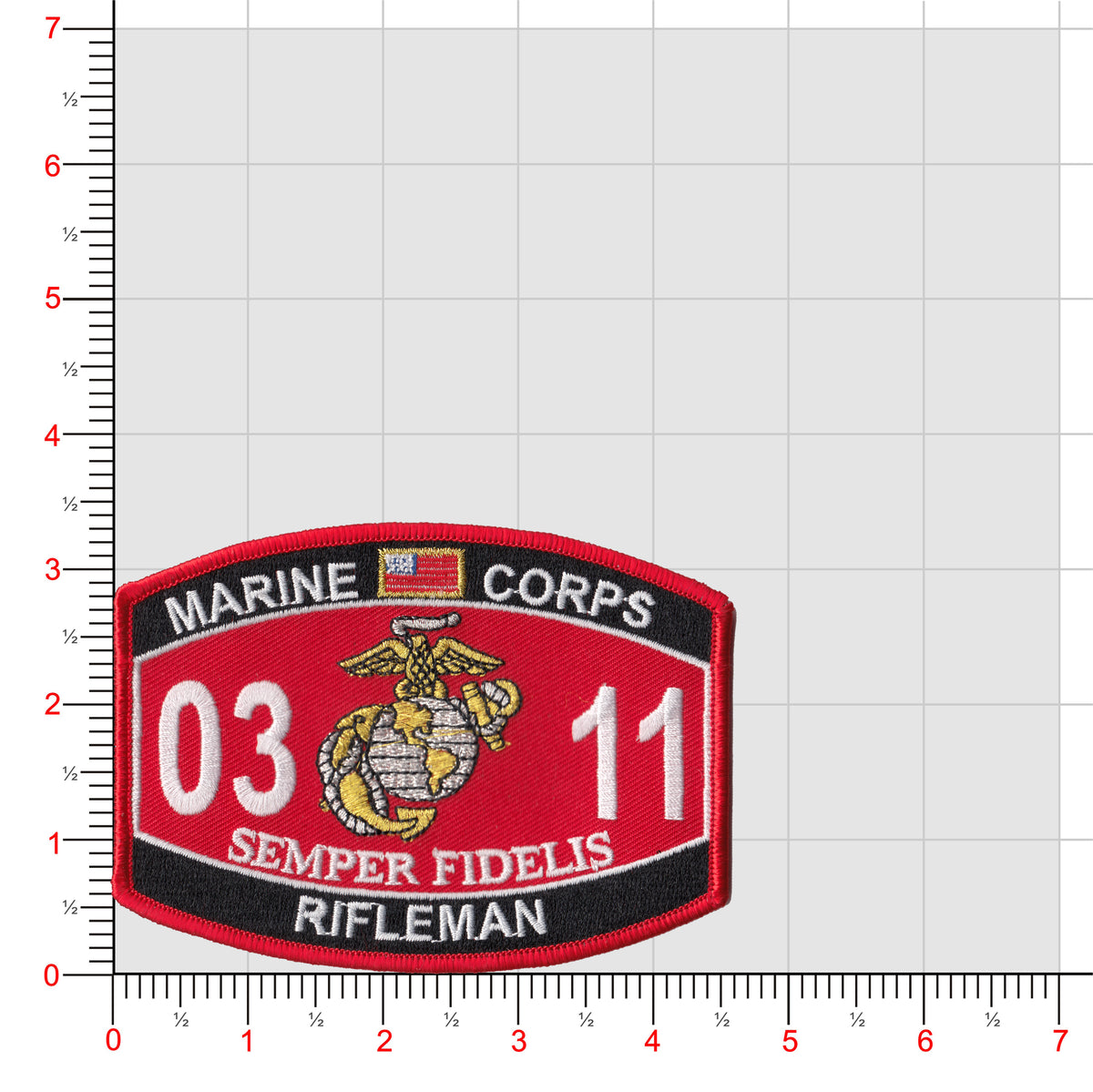 Officially Licensed USMC MOS Patches – MarinePatches.com - Custom ...