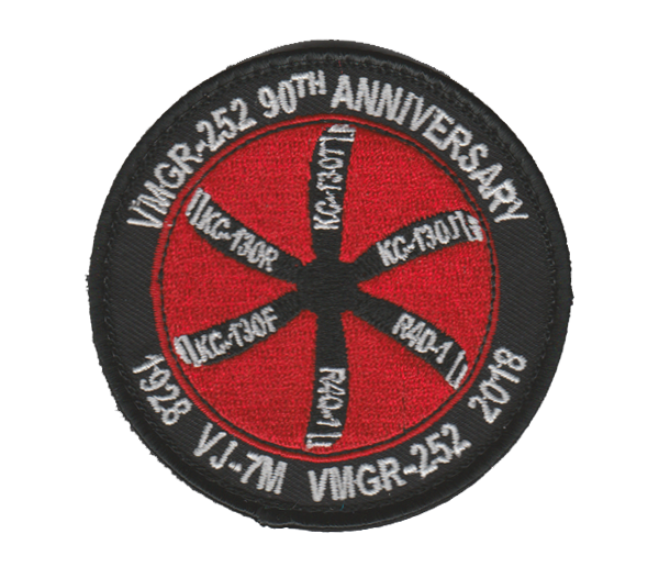 Buy VMGR-252 90th Anniversary Shou Patch | MarinePatches.com ...